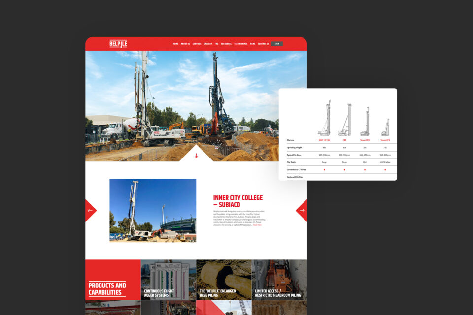 Belpile - Argon | Adelaide Web Design & Development