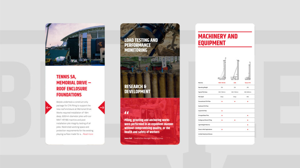 Belpile - Argon | Adelaide Web Design & Development