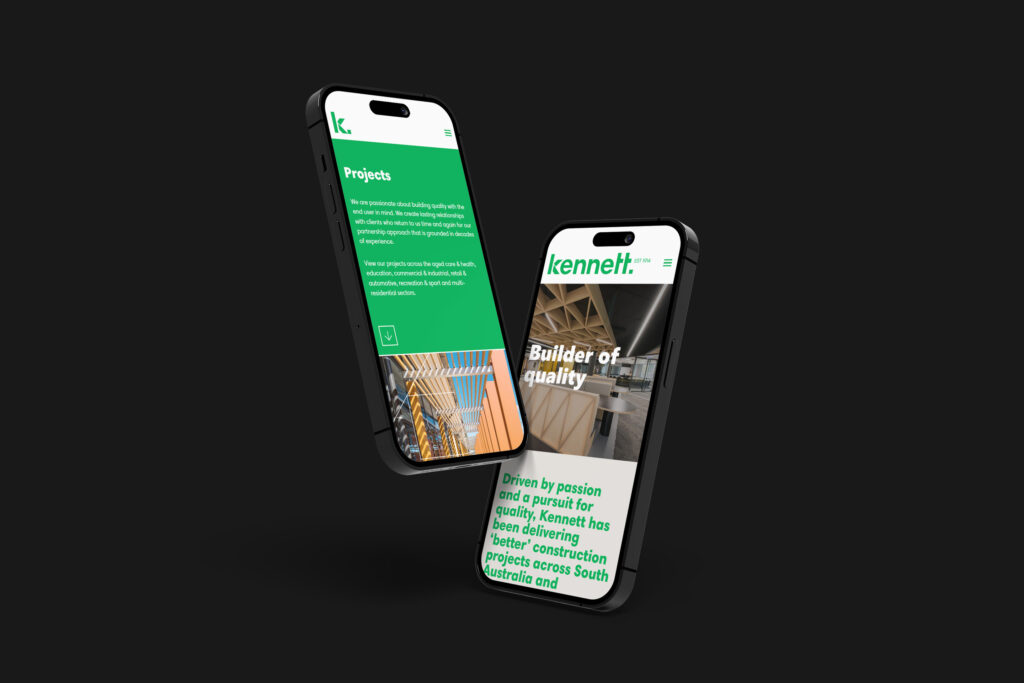 Kennett Builders - Argon | Adelaide Web Design & Development