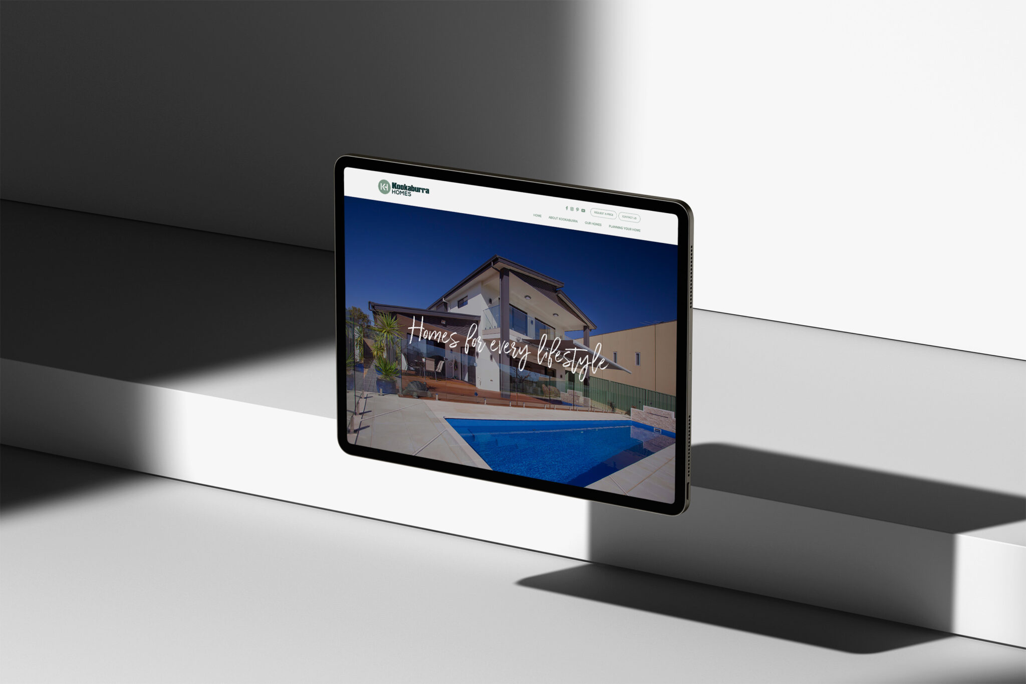 Kookaburra Homes - Argon | Adelaide Web Design & Development