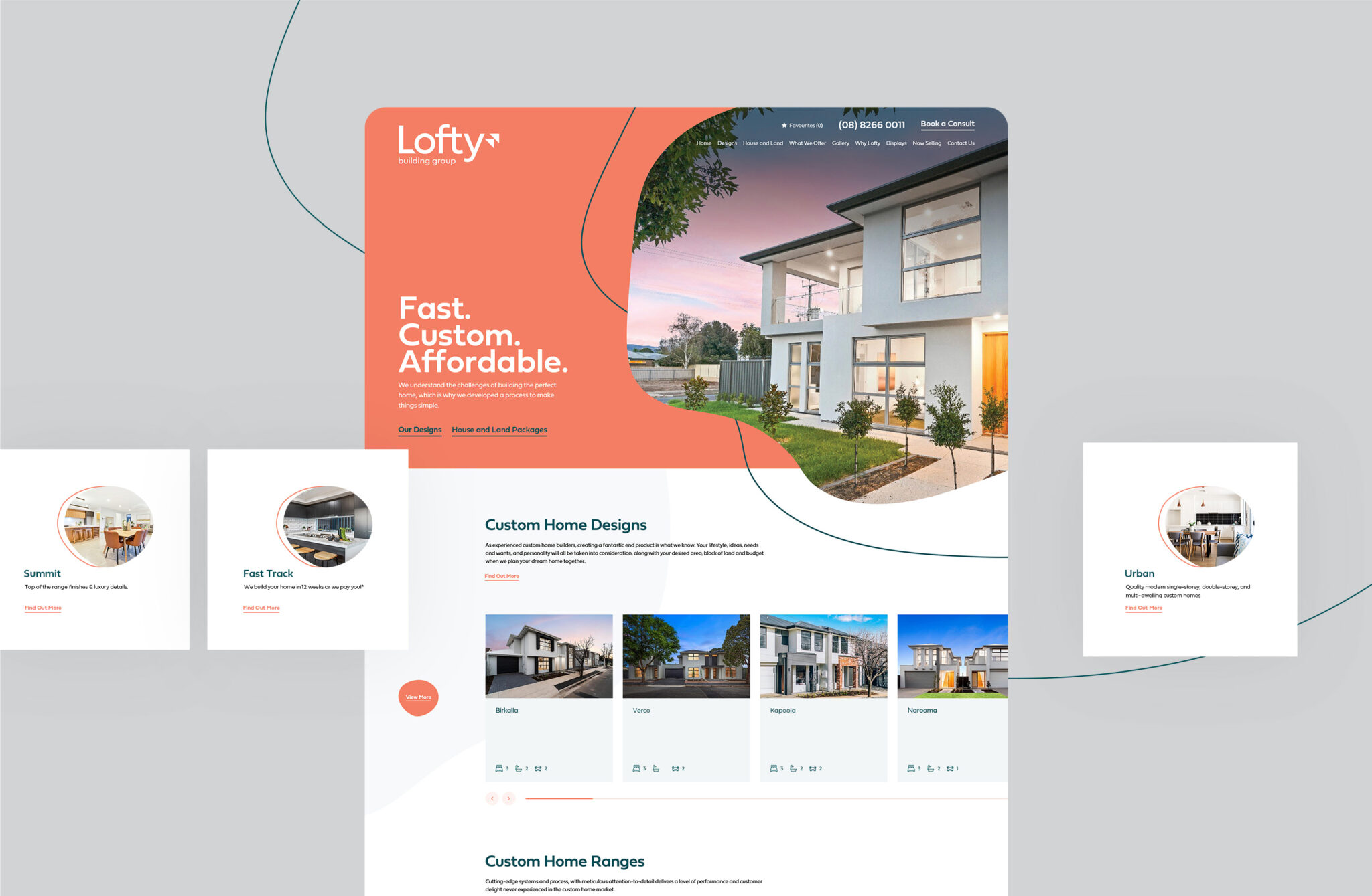 Lofty Building Group - Argon | Adelaide Web Design & Development
