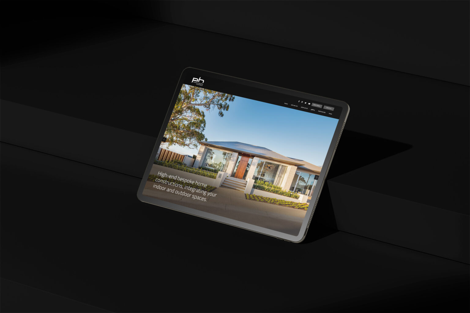 Precision Homes - Argon | Adelaide Web Design & Development