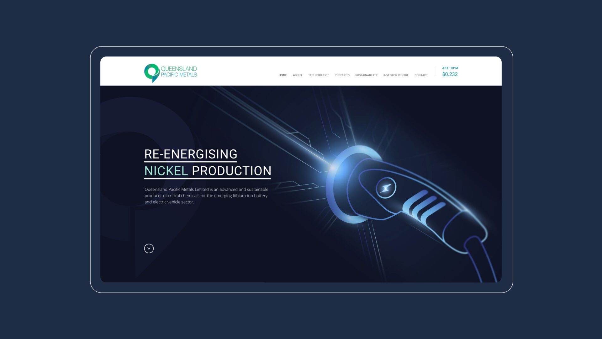 Queensland Pacific Metals - Argon | Adelaide Web Design & Development Queensland Pacific Metals - Argon | Adelaide Web Design & Development