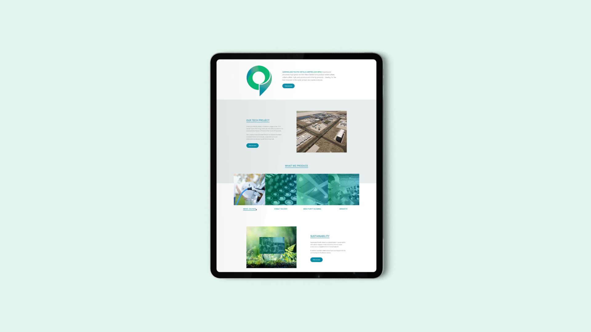 Queensland Pacific Metals - Argon | Adelaide Web Design & Development Queensland Pacific Metals - Argon | Adelaide Web Design & Development