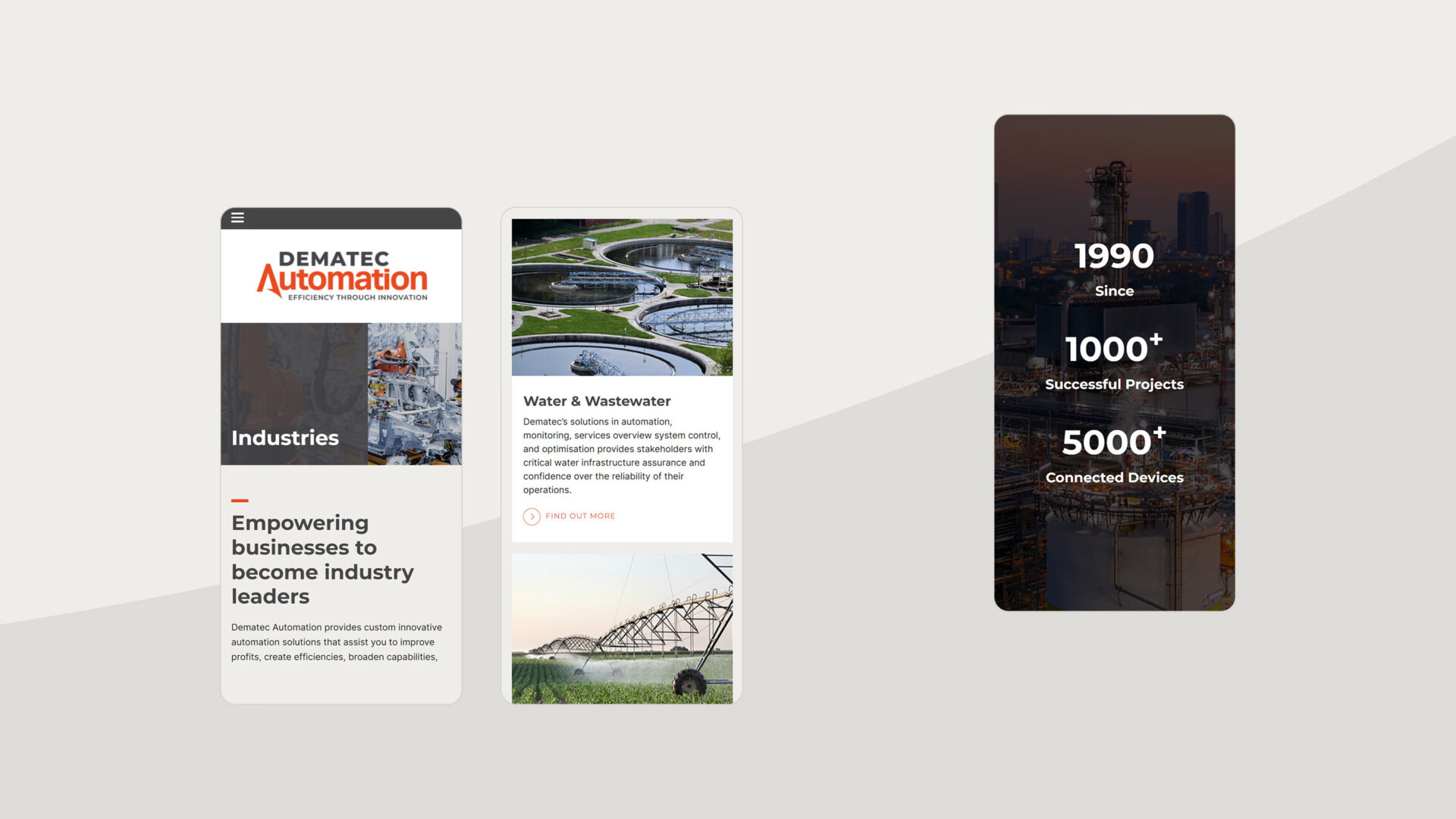 Dematec Automation - Argon | Adelaide Web Design & Development